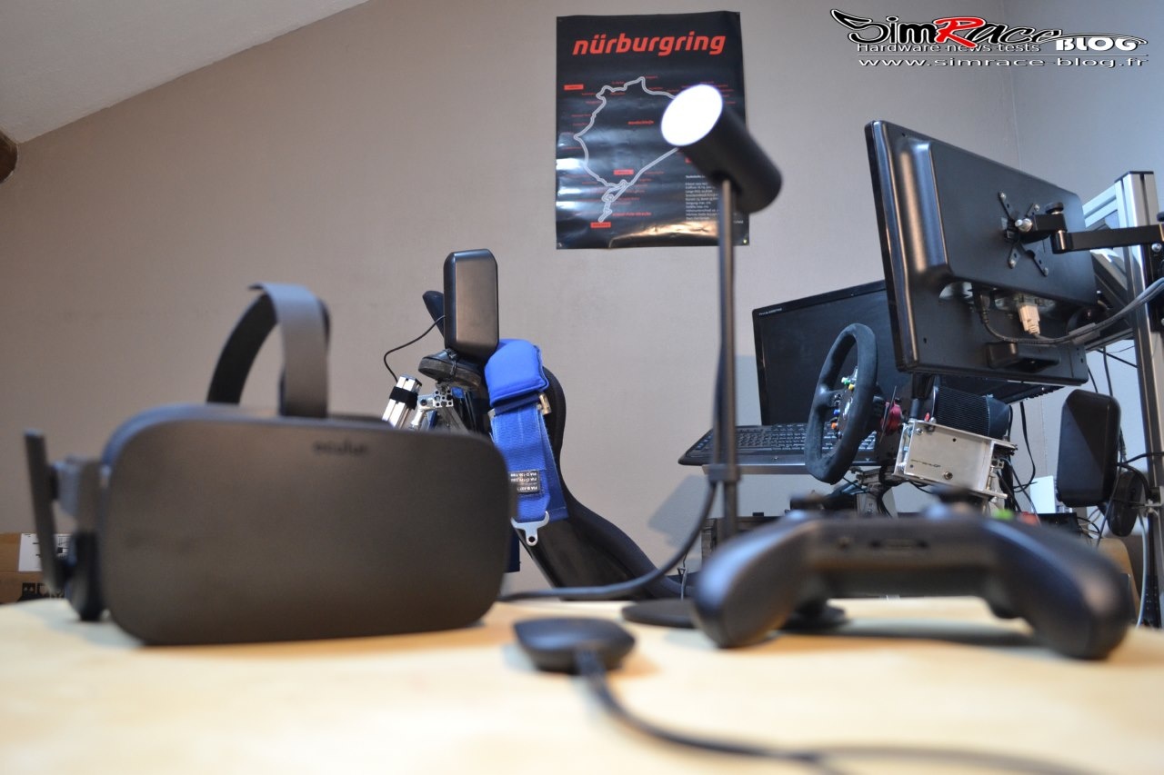 Unboxing et review de l'Oculus Rift CV1 - Simrace-Blog