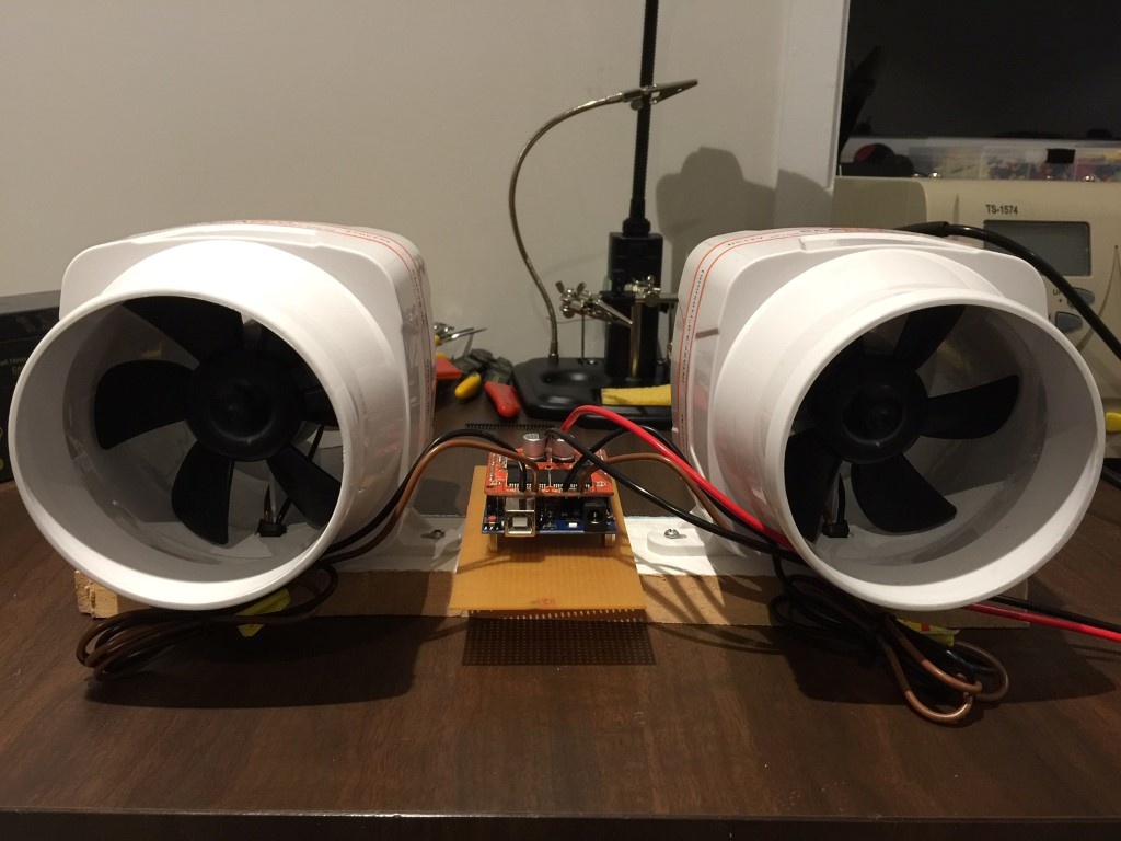 Système de simulation du vent DIY par Avenga76 - Simrace-Blog