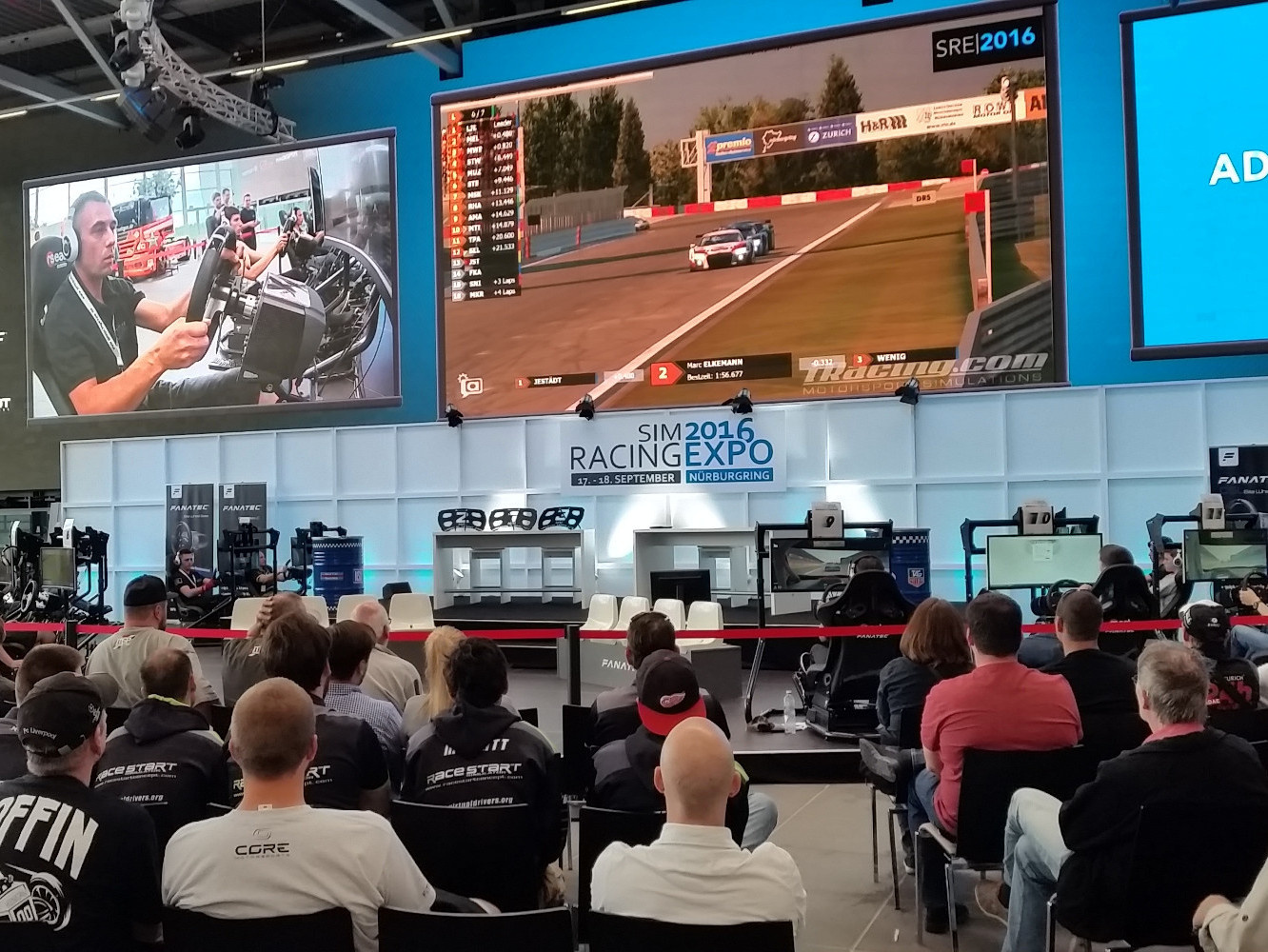 LIVE SIM à la Sim Racing Expo 2016 - Simrace-Blog