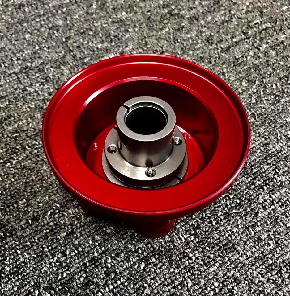 Le SF1-PRO Steering Hub de SIMFAI pour volant MIGE - Simrace-Blog