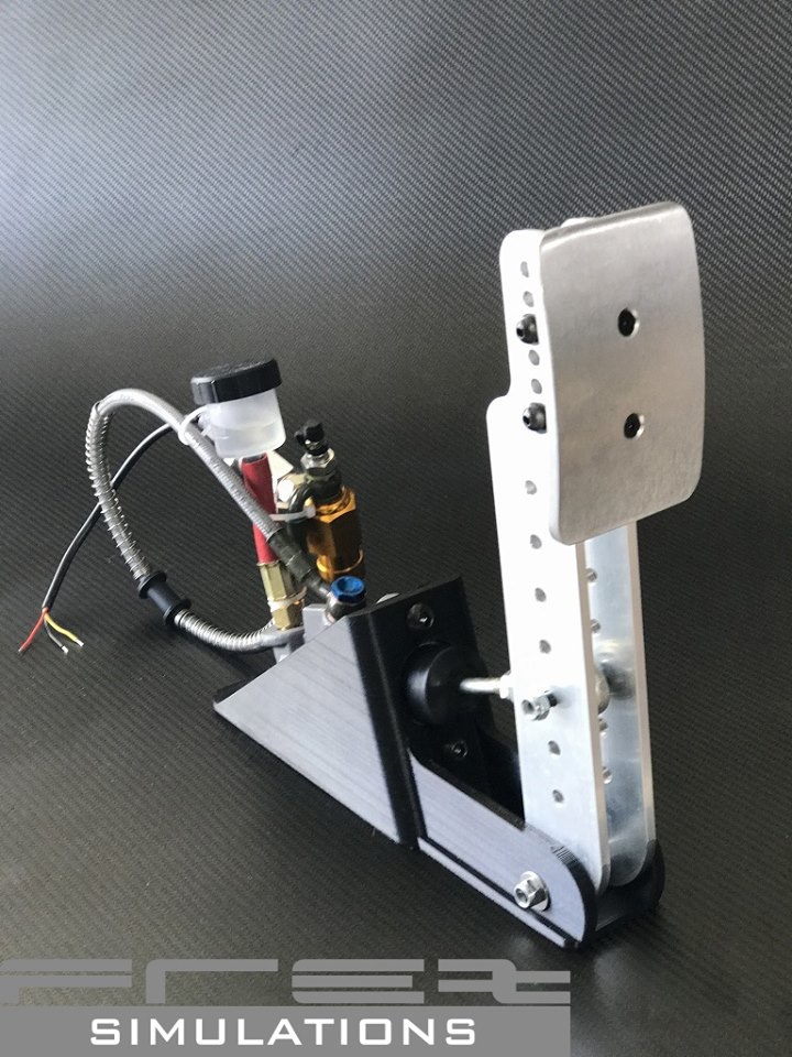 FREX présente sa nouvelle pédale de frein hydraulique - Simrace-Blog