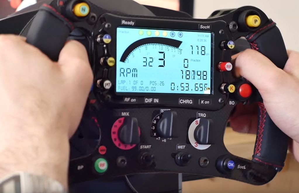 Volant F1 - SMRF1 par Speed Max Racing et 3DRap.it - Simrace-Blog