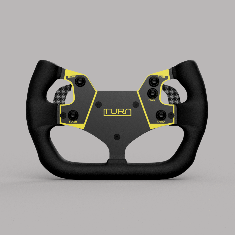 TURN RACING : Jante de volant GT4 en pré-commande - Simrace-Blog