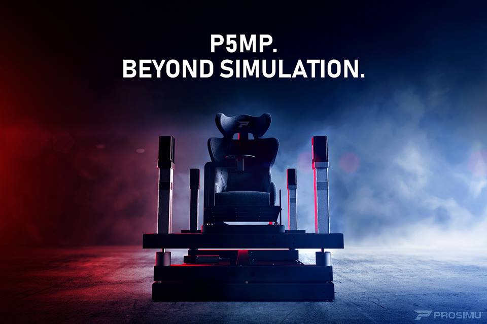 Nouveau T1000 5 Motion et plateforme P5MP chez PROSIMU - Simrace-Blog