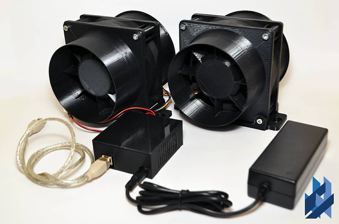 2 wind simulators pour la marque DCD SIMULATION : le 300CFM & le 500CFM ...