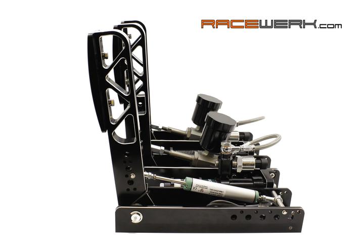 S1 Hydraulic Pedal System de RACEWERK : Un pédalier "made to look cool ...
