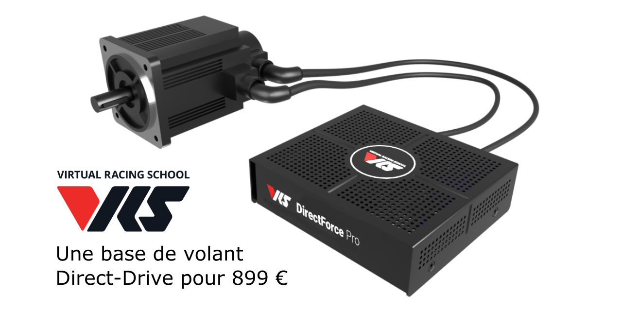 VRS : la base de volant DirectForce PRO bientôt disponible pour moins ...