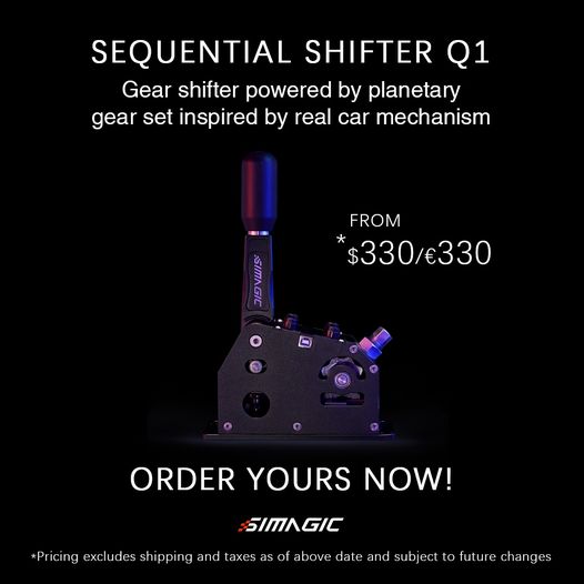 SIMAGIC séquential shifter Q1 : un shifter bien inspiré - Simrace-Blog