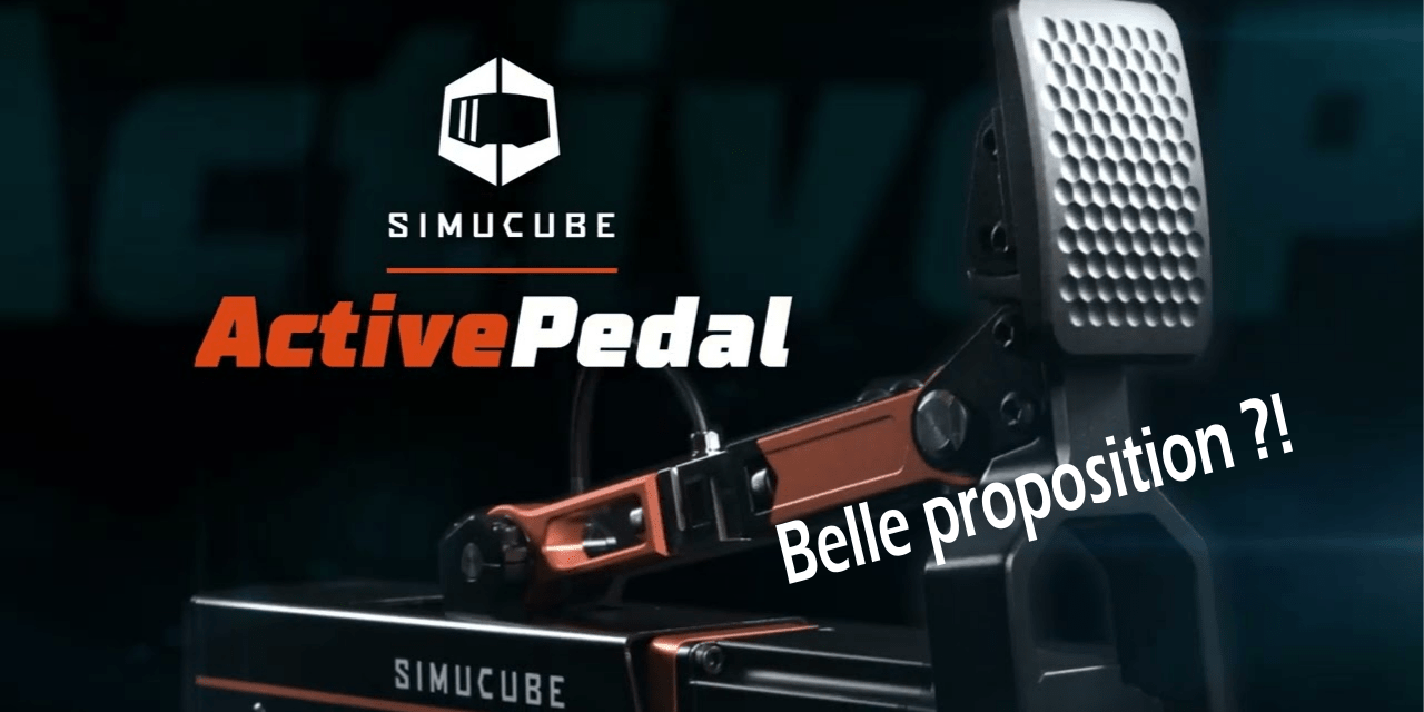 SIMUCUBE révèle enfin sa nouveauté : l'ACTIVE PEDAL ! - Simrace-Blog